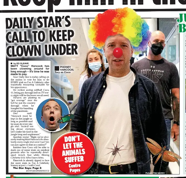 DAILY STAR’S CALL TO KEEP CLOWN UNDER - PressReader