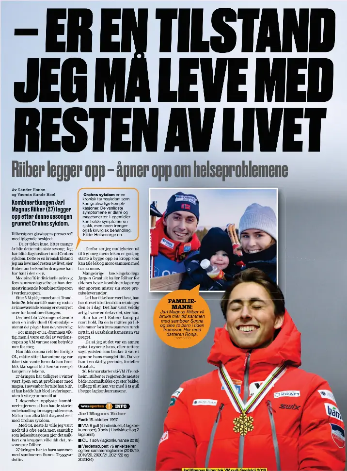 ER EN TILSTAND JEG MÅ LEVE MED RESTEN AV LIVET - PressReader