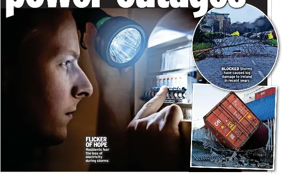 Dark ‘n’ stormy ..Our fears over power outages - PressReader