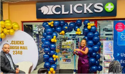CLICKS GROUP OPENS 23RD STORE IN BOTSWANA - PressReader