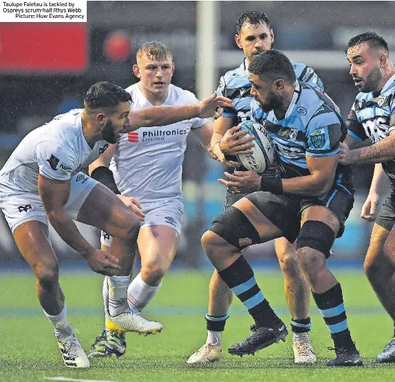 EVANS MISS GIVES OSPREYS DERBY WIN - PressReader