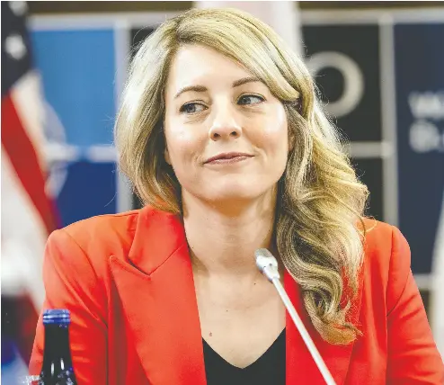 Joly arrives in China to ‘pragmatica­lly’ engage amid diplomatic rift - PressReader