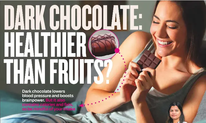 DARK CHOCOLATE: HEALTHIER THAN FRUITS? - PressReader
