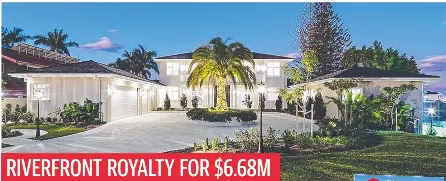 RIVERFRONT ROYALTY FOR $6.68M - PressReader