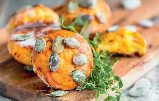 Pumpkin, parmesan & thyme scones - PressReader