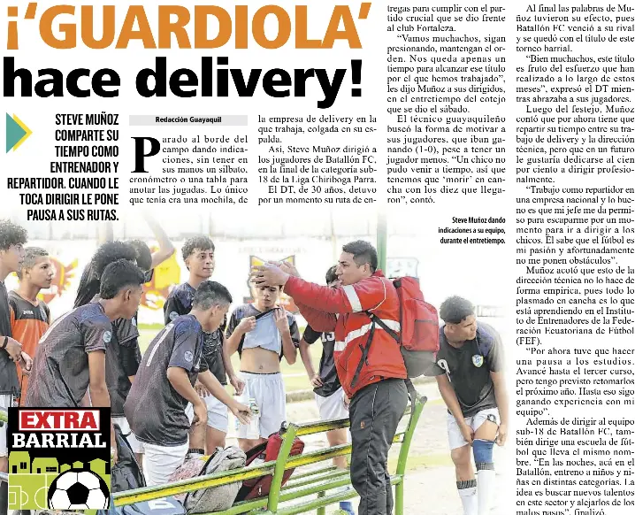 GUARDIOLA’ hace delivery! - PressReader
