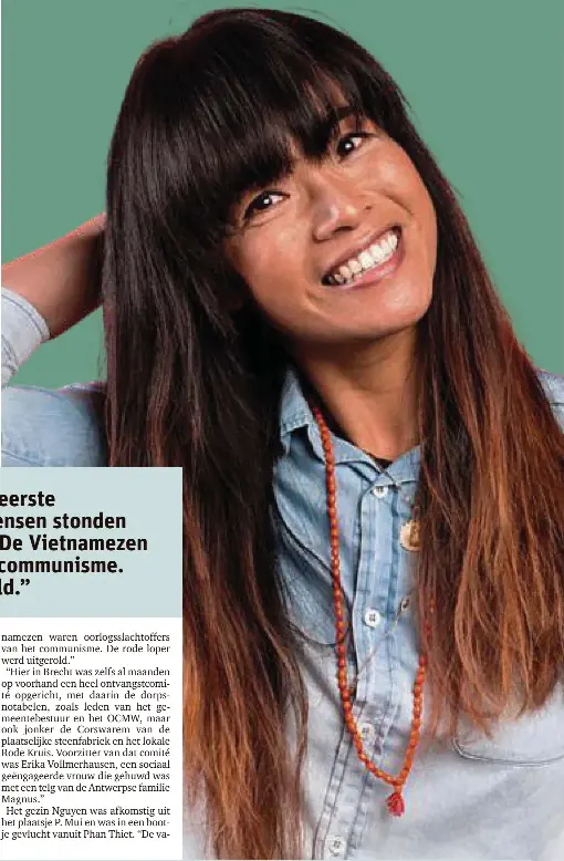 DE MOEILIJKE JEUGD VAN ERIKA NGUYEN, RECHTERHAN­D VAN SIHAME EL ...