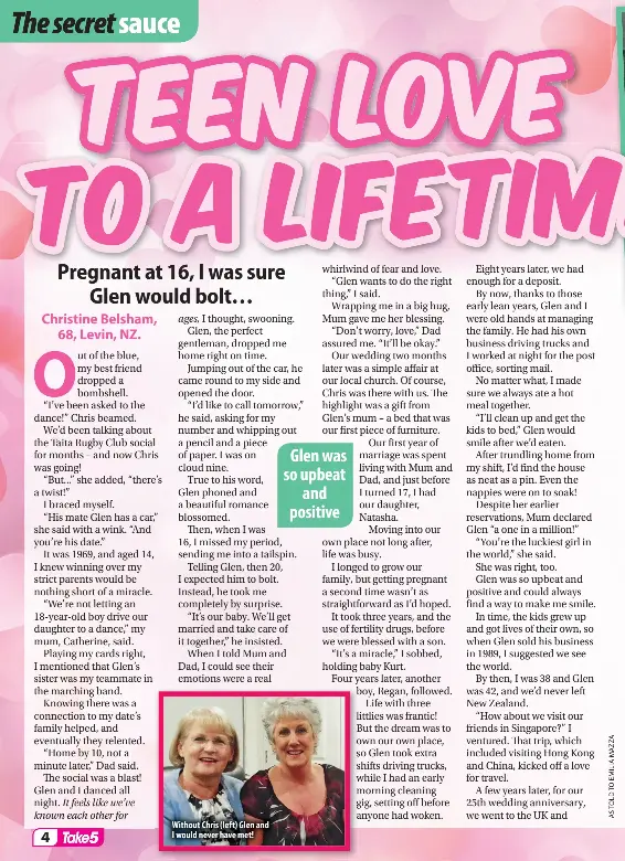 TEEN LOVE TO A LIFETIME - PressReader