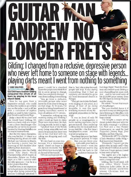 GUITAR MAN ANDREW NO LONGER FRETS - PressReader