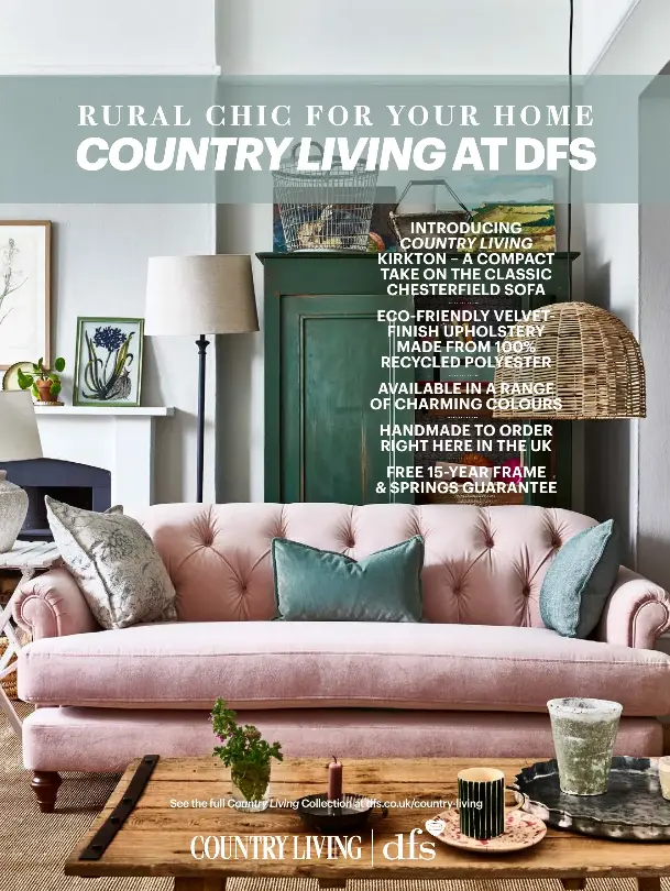 RURAL CHIC FOR YOUR HOME COUNTRY LIVING AT DFS - PressReader