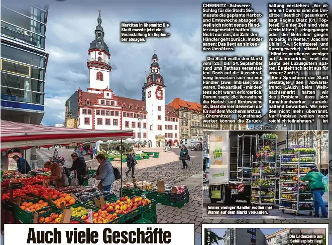 Kaum noch Händler: Stadt sagt die Herbstwoch­e ab - PressReader