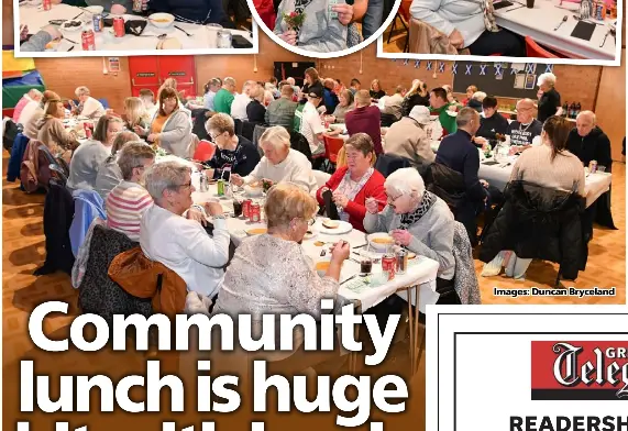 Community lunch is huge hit with locals - PressReader