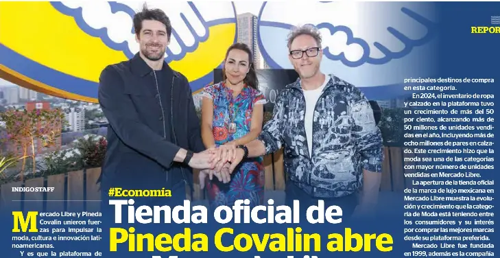Tienda oficial de Pineda Covalin abre en Mercado Libre - PressReader