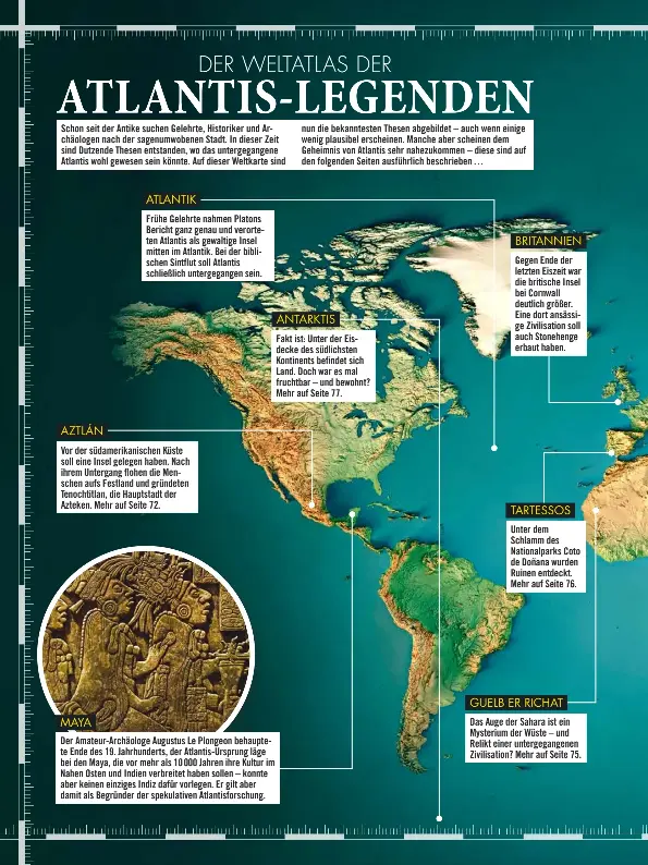 DER WELTATLAS DER ATLANTIS-LEGENDEN - PressReader