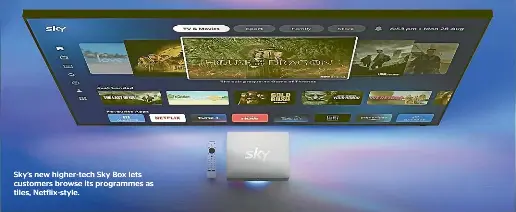 Sky TV releases box after delays - PressReader