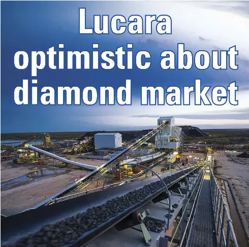 Lucara optimistic about diamond market - PressReader