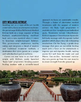 CITY WELLNESS RETREAT - PressReader