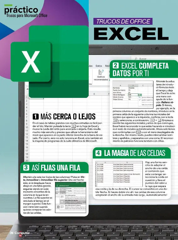 TRUCOS DE OFFICE EXCEL PARA PROFESIONA­LES - PressReader