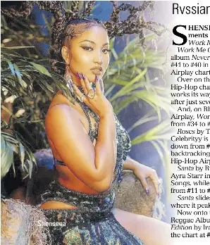 Shenseea continues rise with Work Me Out - PressReader