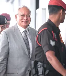 Najib wanted to answer questions on money laundering in court ...