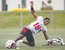 Rookie Veasy turns heads during Alouettes' camp - PressReader