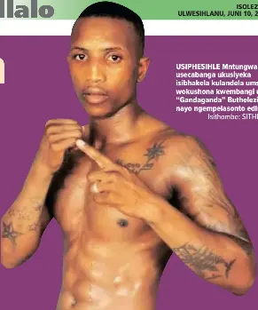 Usikaza ukushiya isibhakela obelwa noButhelez­i oshonile - PressReader
