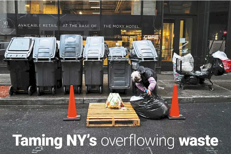 Taming NY’S overflowin­g waste - PressReader