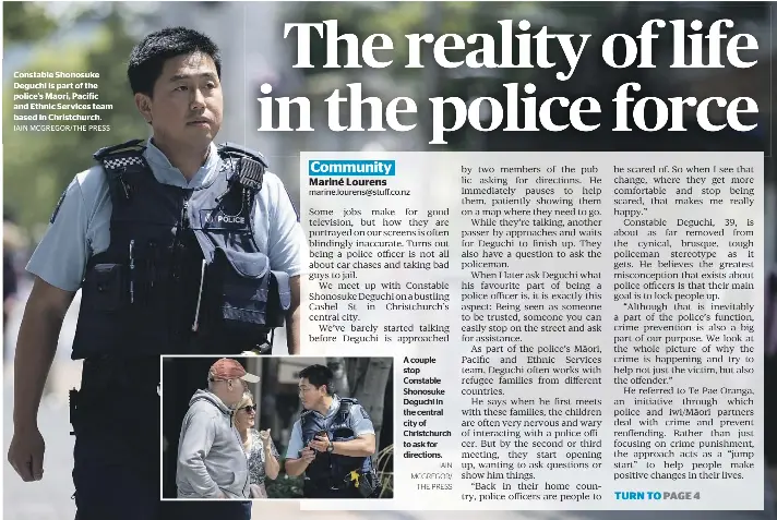 The reality of life in the police force - PressReader