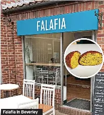 Falafel restaurant is now open in town’s independen­t quarter - PressReader