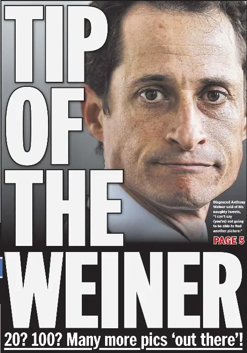 TIP OF THE WEINER - PressReader