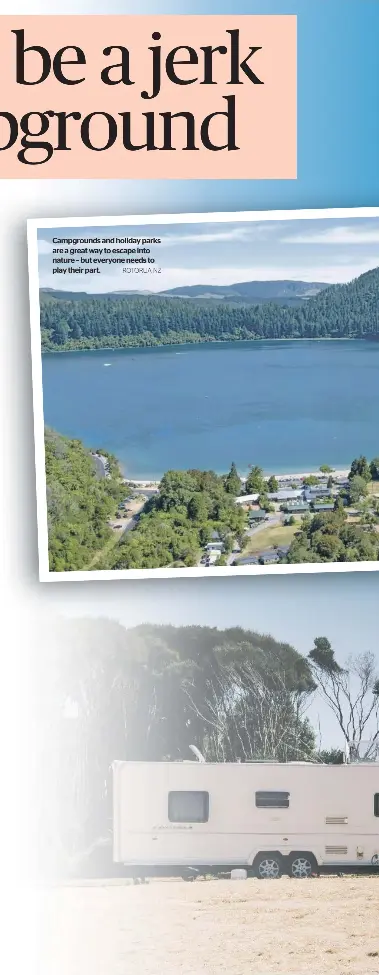 How not to be a jerk at the campground - PressReader