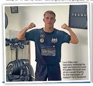 ‘Boxing will only get bigger’ says Levi Giles after landmark fight ...