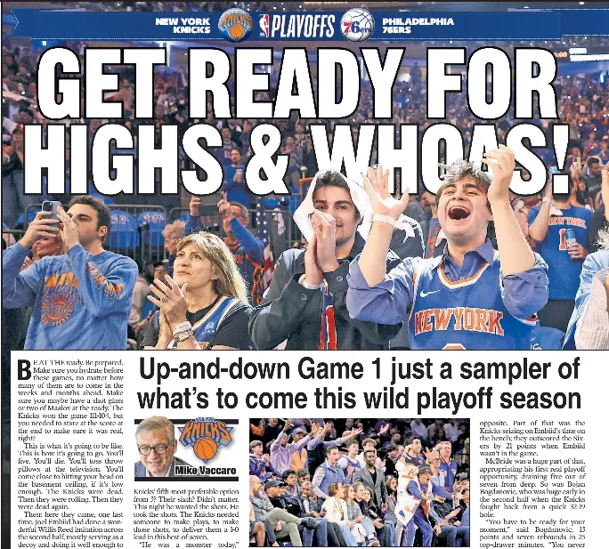 GET READY FOR HIGHS & WHOAS! - PressReader