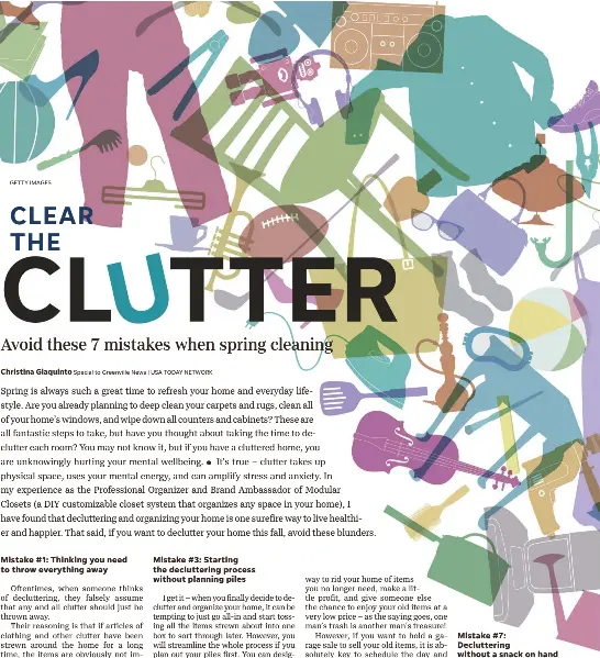 Avoid these 7 mistakes when spring cleaning - PressReader