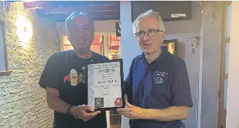 Brewery toasts success after ale earns an award - PressReader