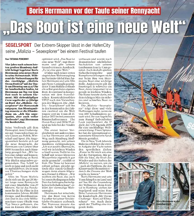 „Das Boot ist eine neue Welt“ - PressReader