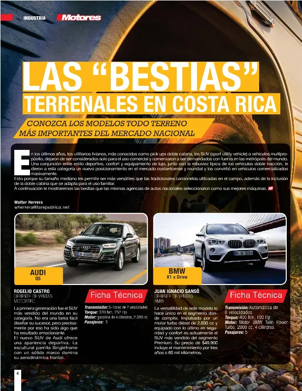 LAS “BESTIAS” TERRENALES EN COSTA RICA - PressReader