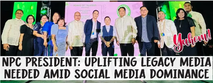 NPC PRESIDENT: UPLIFTING LEGACY MEDIA NEEDED AMID SOCIAL MEDIA DOMINANCE - PressReader