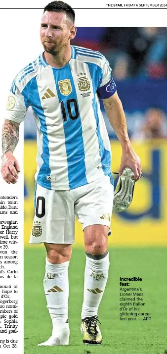 Not this time, Messi - PressReader