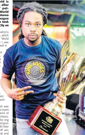 King Addies wins 10 straight Premier League Soundclash - PressReader
