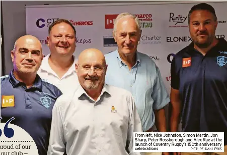 Baa-baas may be part of Cov’s 150th anniversar­y - PressReader