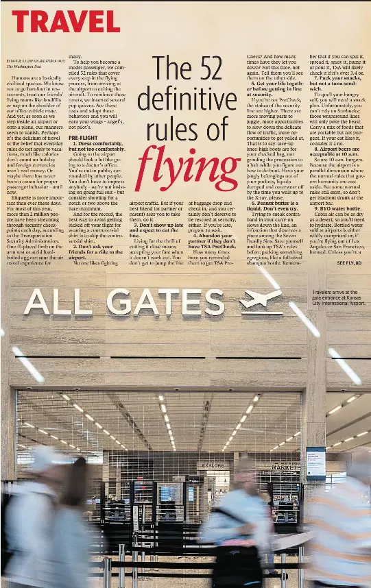 The 52 definitive rules of flying - PressReader