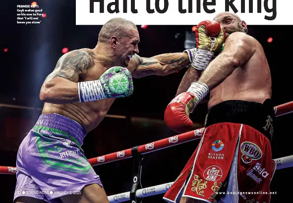 Hail to the king - PressReader