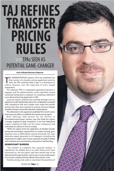 TAJ REFINES TRANSFER PRICING RULES - PressReader