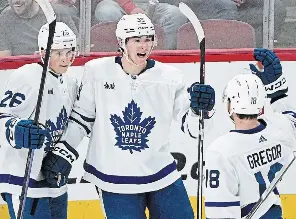 Leafs prospect Minten makes Canada’s world junior roster - PressReader