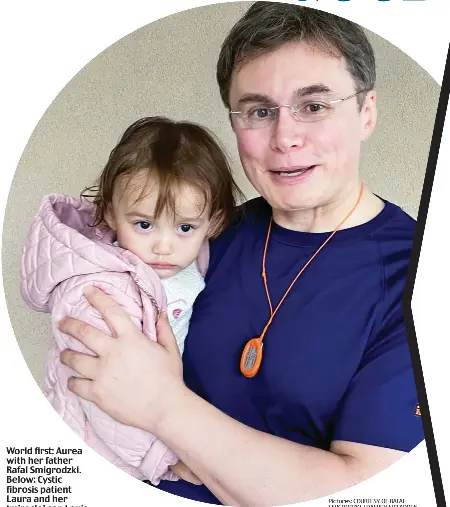 Meet Aurea, the first baby in the world to be ‘selected’ after being ...