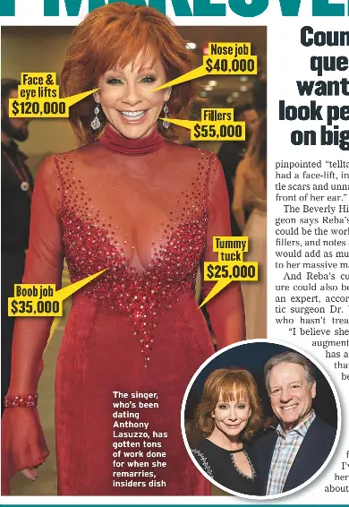 BRIDE REBA’S $275G BODY MAKEOVER! - PressReader