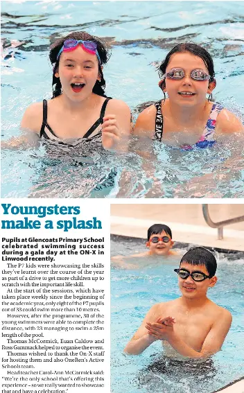 Youngsters make a splash - PressReader