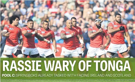 RASSIE WARY OF TONGA - PressReader