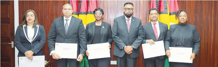 Five justices of appeal sworn in - PressReader